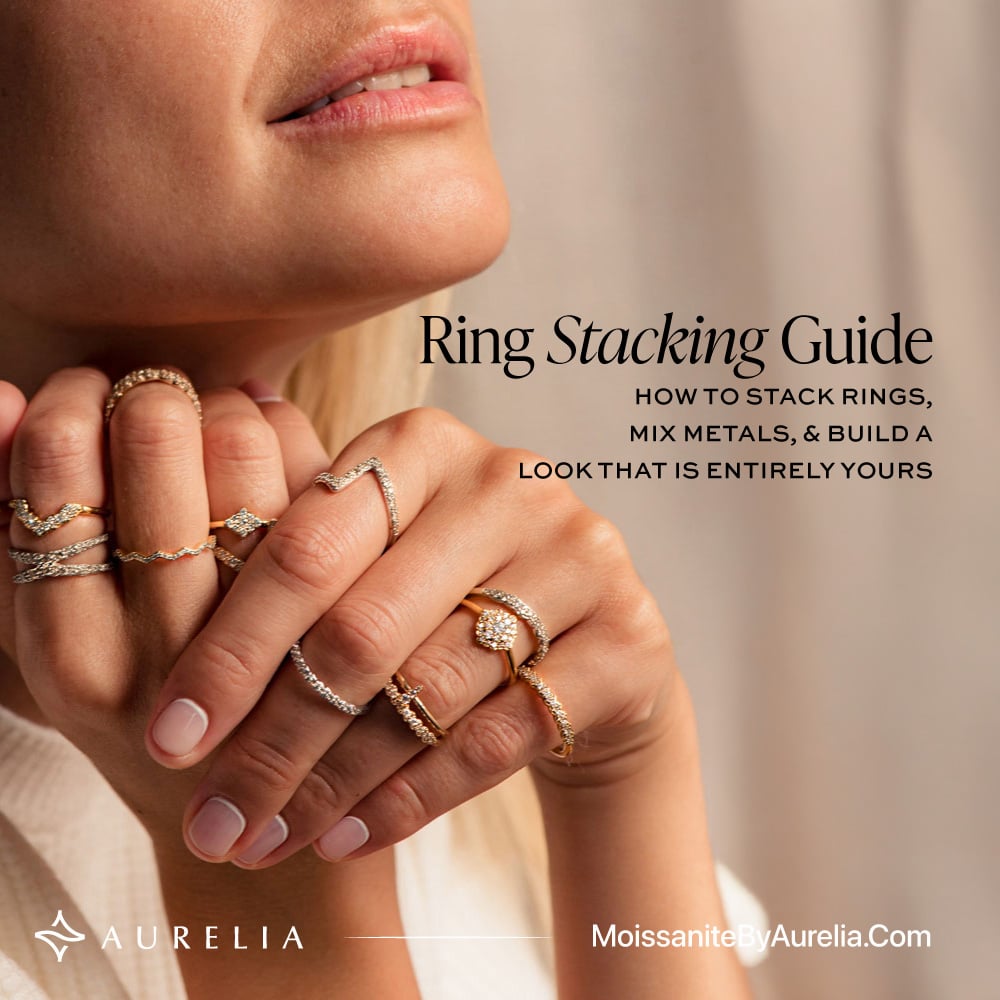 Ring Stacking Guide: How to Stack Rings Like a Pro 2026 | Moissanite by ...